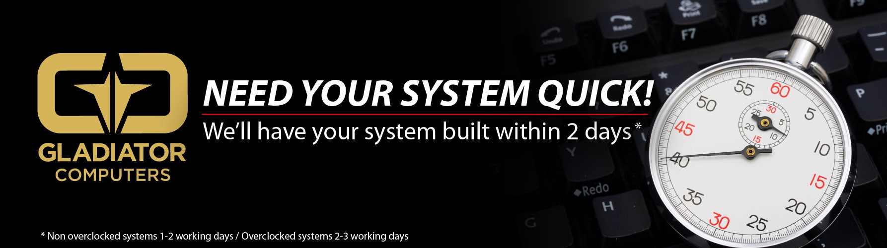 Custom PCs & Gaming Computers | Gladiator Computers